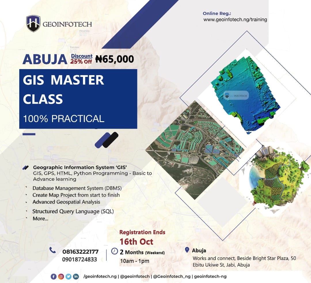 Individual Training - Geoinfotech Geoinformation Technology