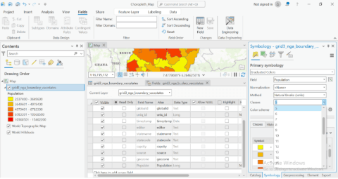 HOW TO CREATE A SIMPLE CHOROPLETH MAP IN ARCGIS PRO - Geoinfotech